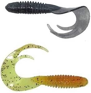 Amazon.com : Smartbaits Gifted Grub Fish Bait Lure, 12 Pack, 2 inch ...