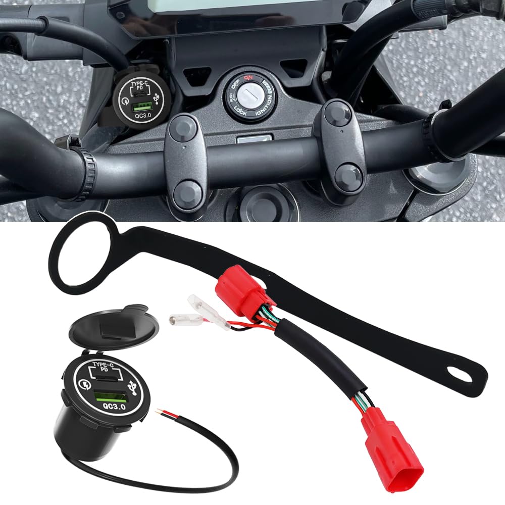 Mua Quick Charger 3.0 USB Power Kit for Honda Grom 125 GROM 125 / MSX ...