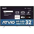 Atvio TV 32 Pulgadas HD Smart TV LED ATV-32SMR : Amazon.com.mx ...