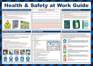 First Aid Poster - Health and Safety At Work (Laminated Poster ...