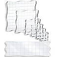 Amazon.com: UCEC 7 Pieces Acrylic Stamp Block Assorted Sizes Clear ...