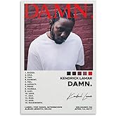 Amazon.com: Canariba Kendrick Lamar Poster Music Album for Room ...