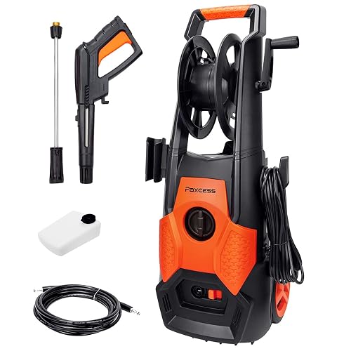Electric Pressure Washer 1950 PSI 1.58 GPM High Pressure Power Washer ...