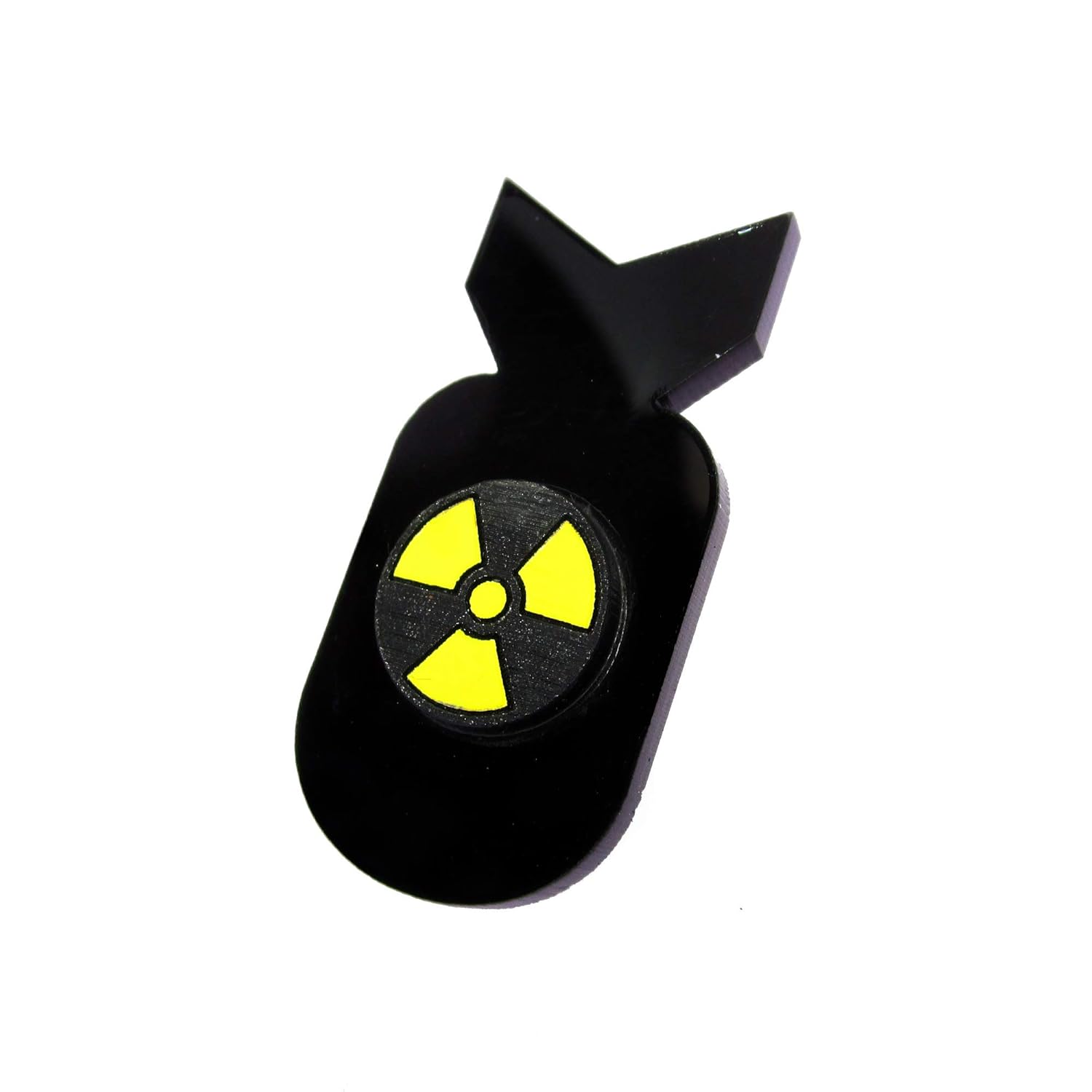 Amazon.com: Atomic Nuclear Radioactive Bomb Pin Brooch Accessory: Handmade