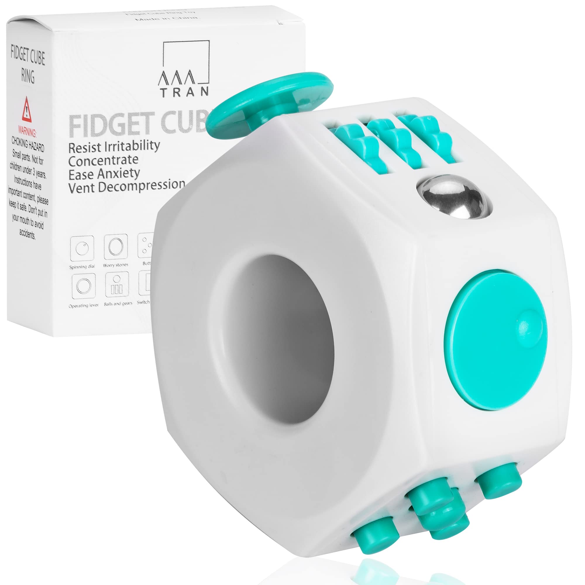 Mua Fidget Cube Stress Relief Toy – 6 Sided Infinity Cube Fidget Toy ...