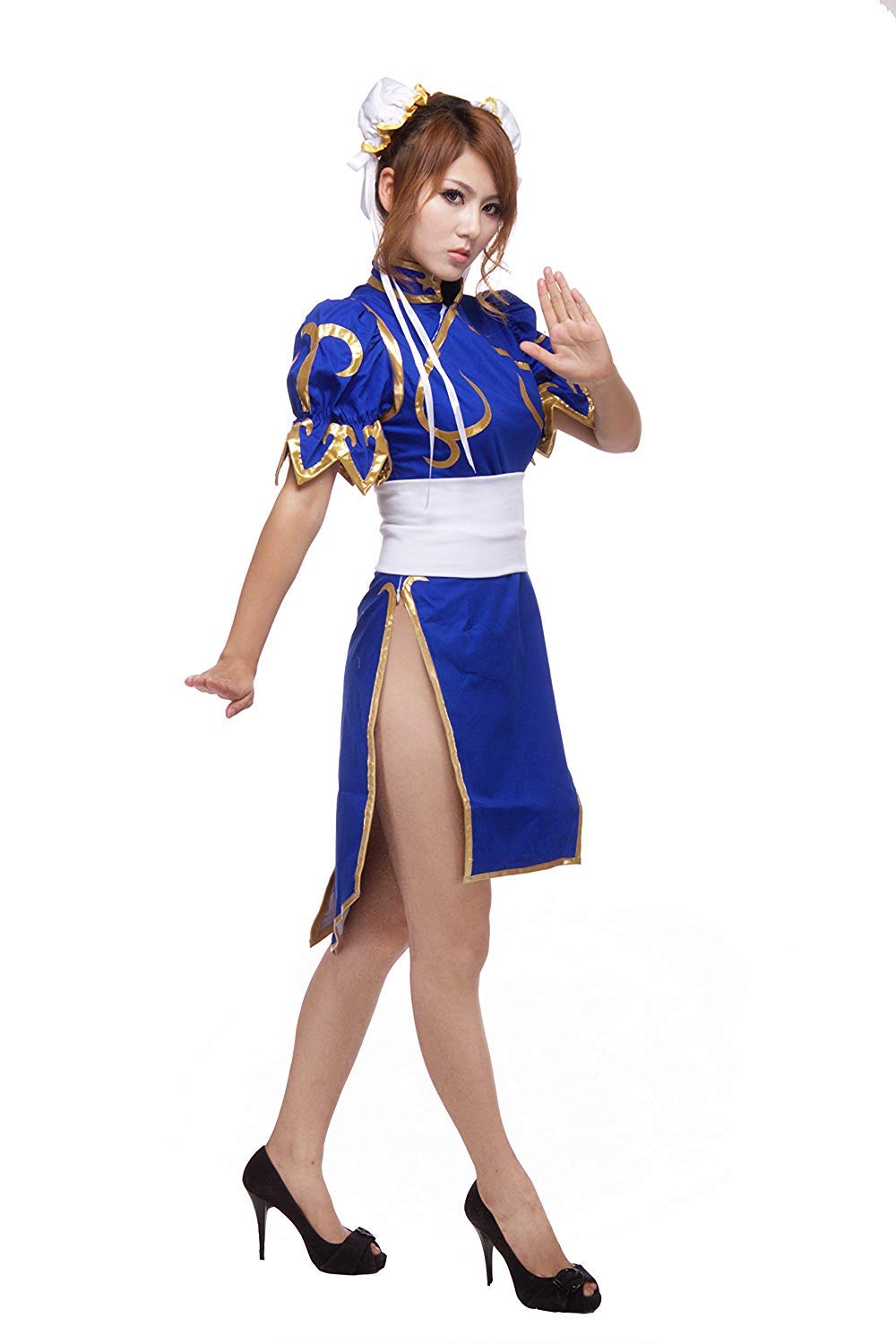 Mua Chun-Li Cosplay Costume - Street Fighter Anime Costume For Women ...