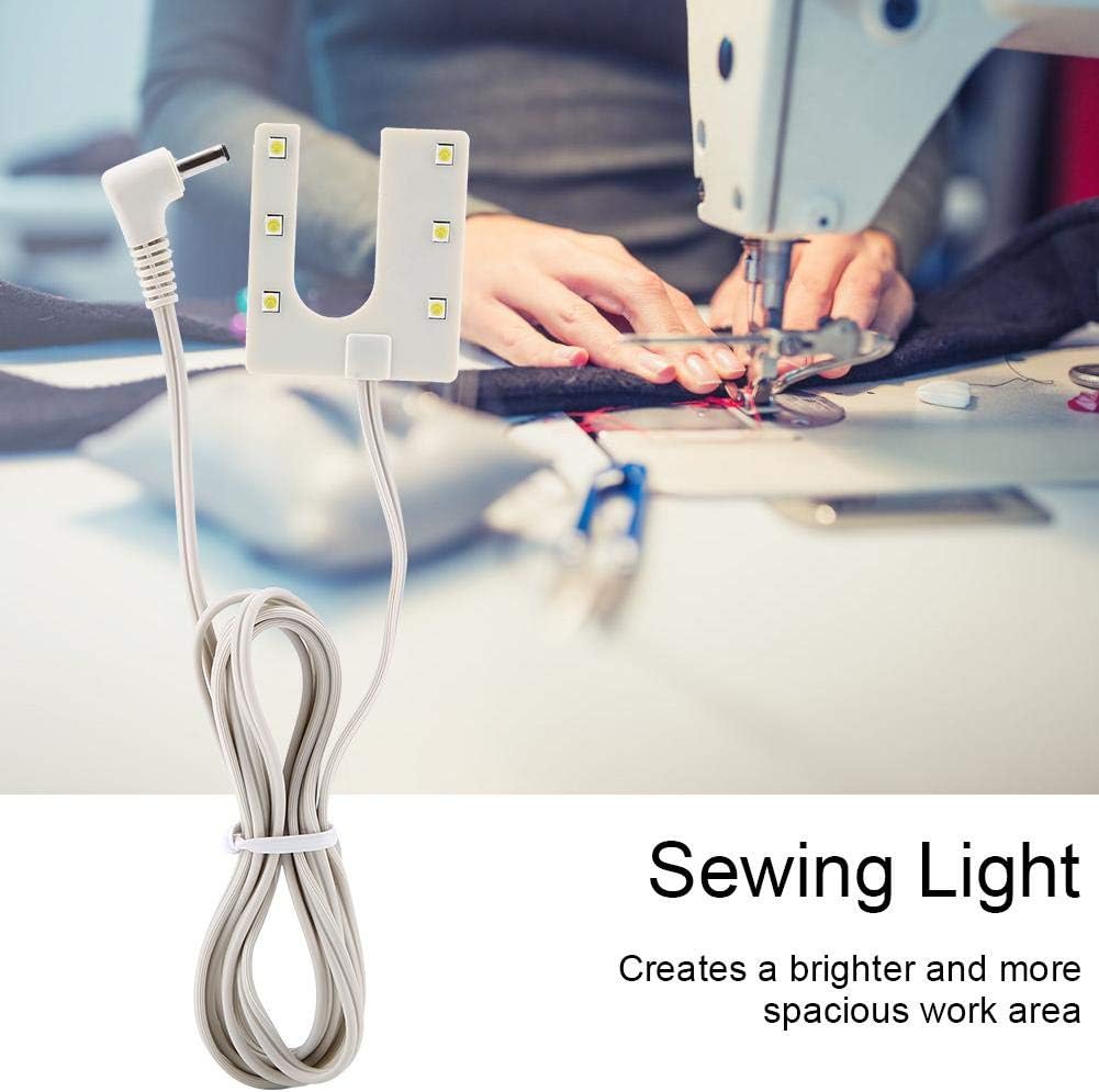 0.3W 5V Sew Light, 6-LED Sewing Machine Light,Sewing Machine Accessory ...