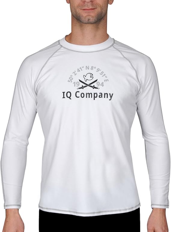 iQ-Company 300 94 Men's Long-Sleeved T-Shirt with UV Protection: Amazon ...