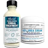 Amazon.com : Ebanel Bundle of 40% Urea Cream 4.6 Oz, and Fungus ...
