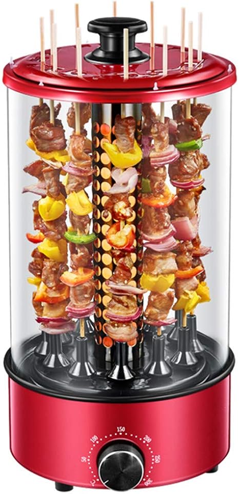 Amazon.com: YJ Electric Skewer, 360-degree Smokeless Rotary Oven Grill ...