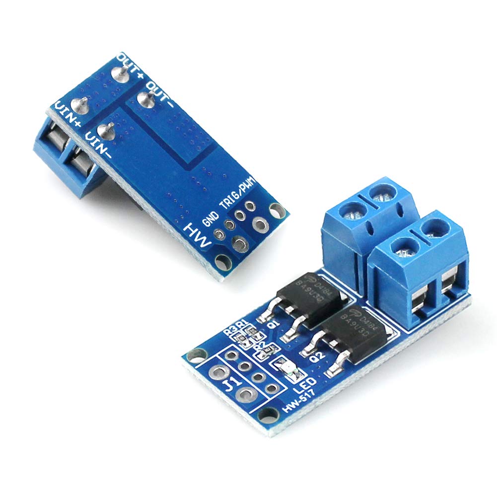 4 x 2Pin PCB Mount Screw Terminal Block Connector WayinTop 4 x Mosfet ...