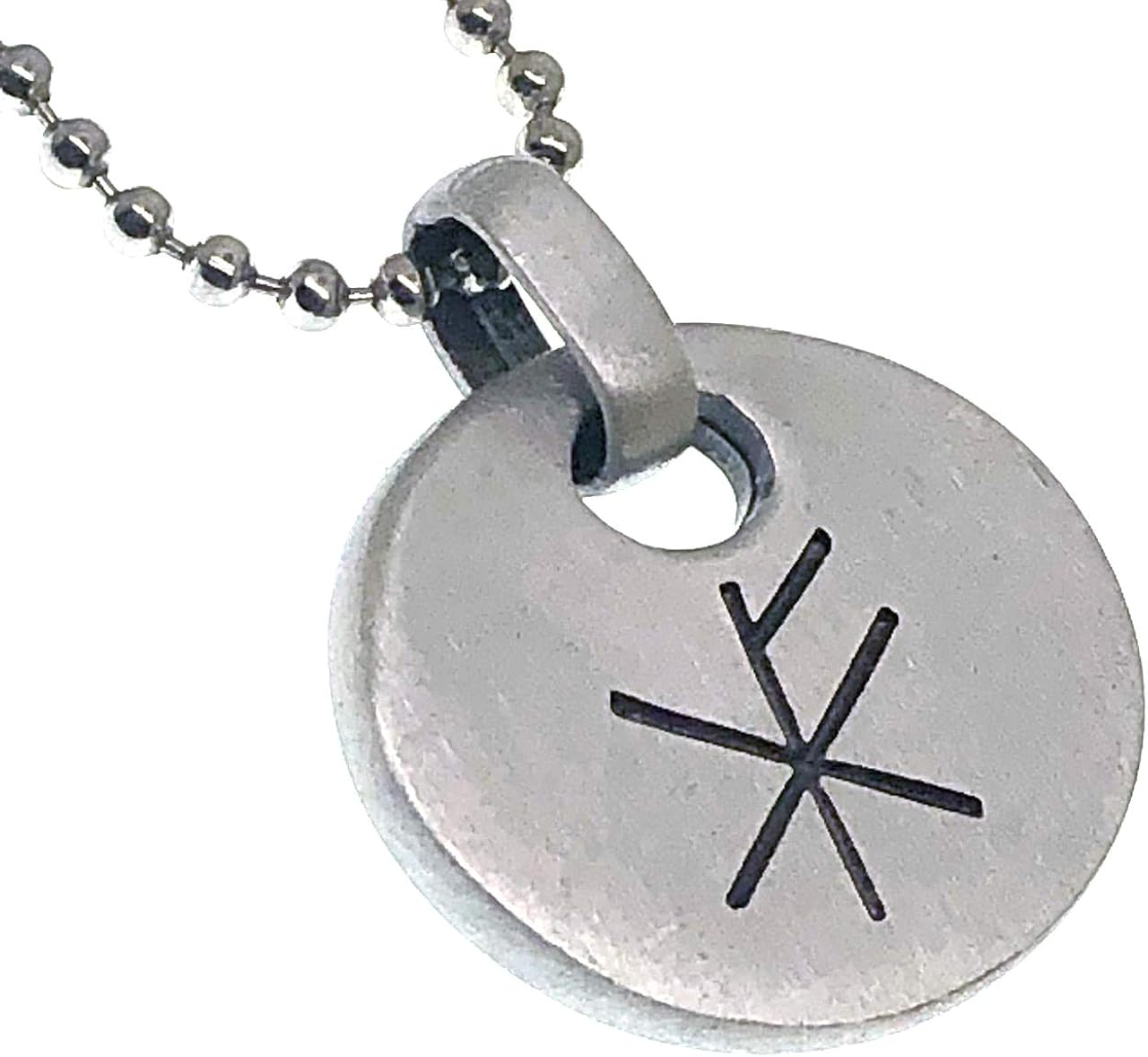 Ohdeal4U Wealth Bind Rune Amulet Fehu+Gebo Icelandic Viking Pewter Men ...