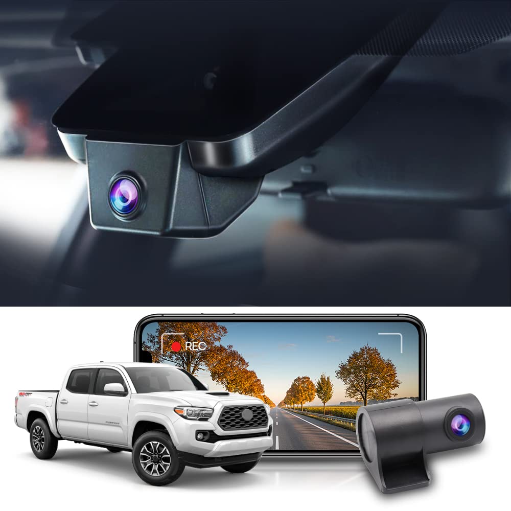 Mua Fitcamx Front 4K and Rear 1080P Dash Cam Adapts for Toyota Tacoma ...