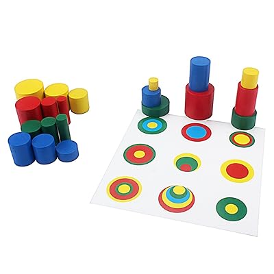 Montessori Knobless Cylinders Montessori Color Philippines | Ubuy