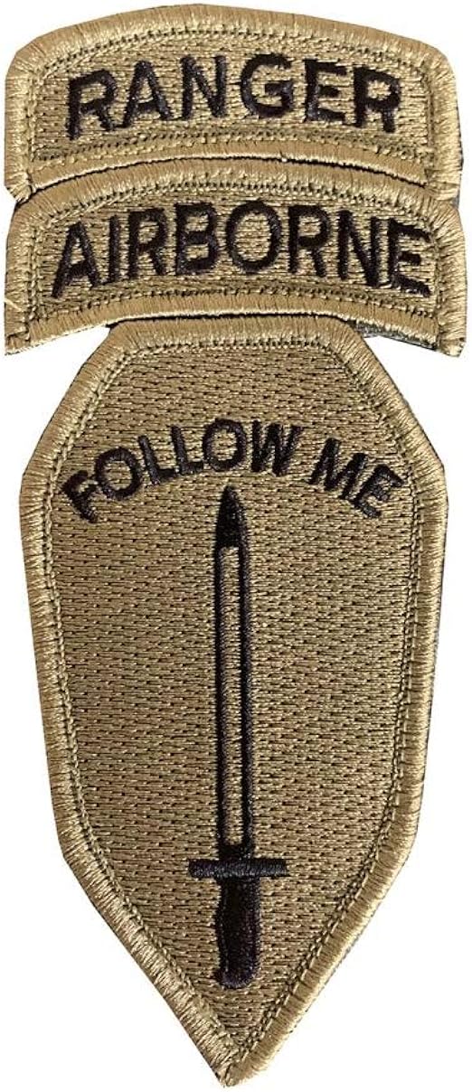 Amazon.com: Infantry School"Follow Me" OCP Patch with Airborne Tab ...