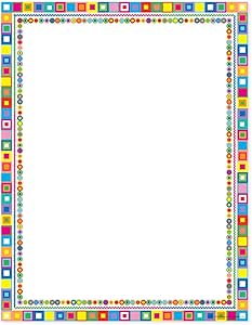 Amazon.com : Barker Creek Designer Computer Paper, Retro, 50-Sheets, 8. ...