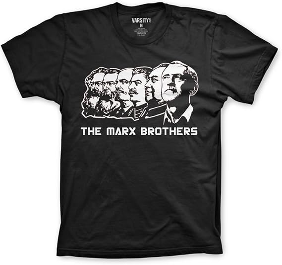 Varsity Punk Marx Brothers T-Shirt: Amazon.co.uk: Clothing