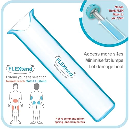 FLEXtend for Use with TickleFLEX for Extending Pen Needle Injection ...