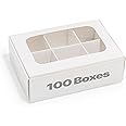 Amazon.com: Modsy Baking Mini Truffle Boxes - White | VERY SMALL 4 ...