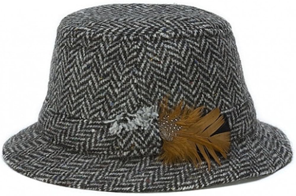 Hanna Hats of Donegal Tweed Walking Hat Made in Ireland: Amazon.ca ...