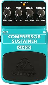 Amazon.com: Behringer CS400 Compressor/Sustainer Pedal : Musical ...