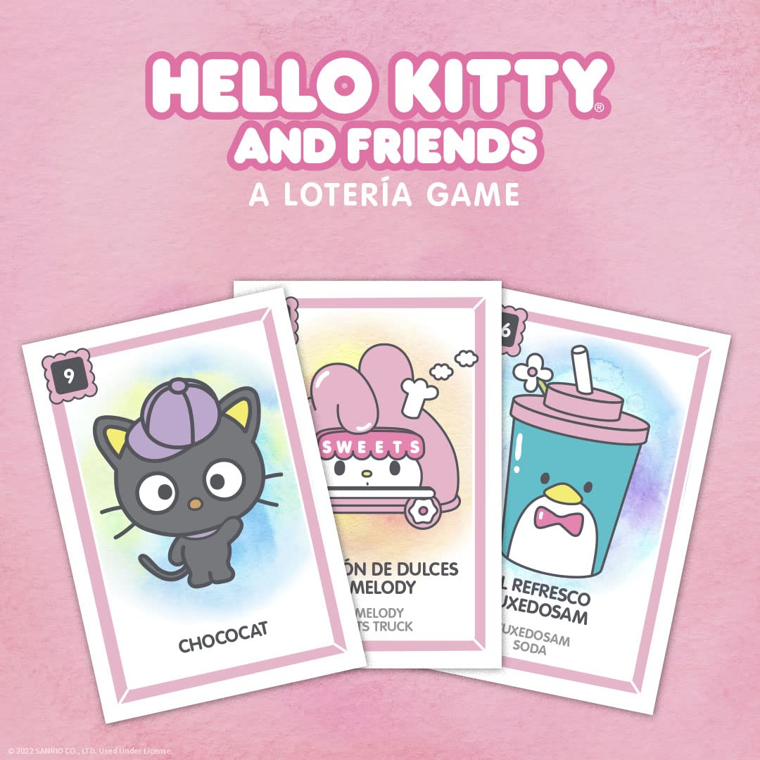 Mua Hello Kitty Loteria Game - Custom Bingo Style Inspired by Spanish ...