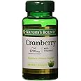 Amazon.com: Nature's Bounty Cranberry Fruit 4200 mg, Plus Vitamin C, 120 Softgels (Pack of 2 ...