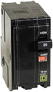 Square D by Schneider Electric QO220CP 20-Amp Two-Pole Circuit Breaker ...
