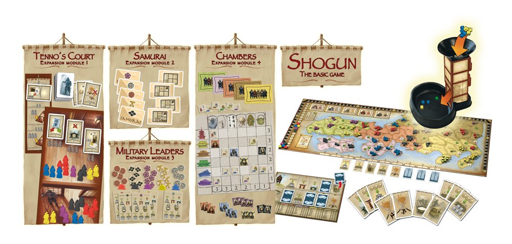 Mua Shogun Big Box Strategy Board Game trên Amazon Mỹ chính hãng 2024 ...