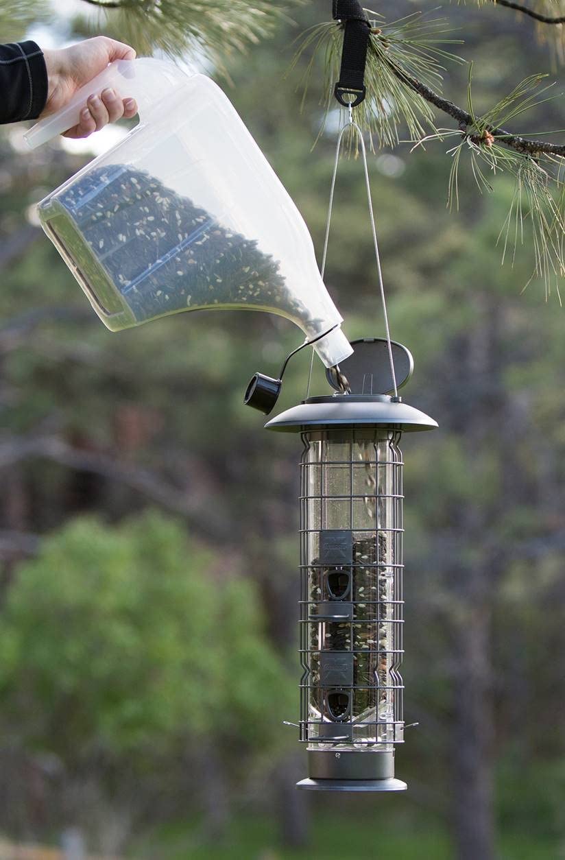 Mua Squirrel-X X4 Squirrel Resistant Bird Feeder, 4 Spring Loaded ...