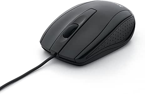 Verbatim Bravo Wired Notebook Optical Mouse, Black (98106): Amazon.ca ...