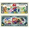Amazon.com: Super Mario Bros Brothers Million Dollar Bill - Pack of 25 ...