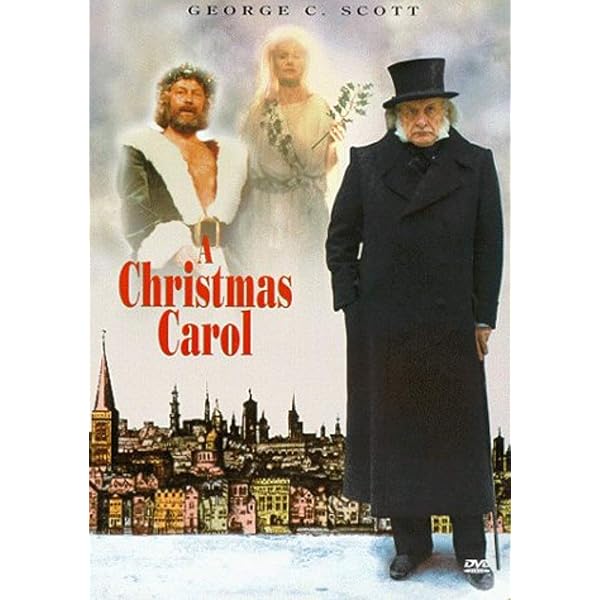 Patrick Stewart With A Christmas Carol Dvd Cover A CHRISTMAS CAROL