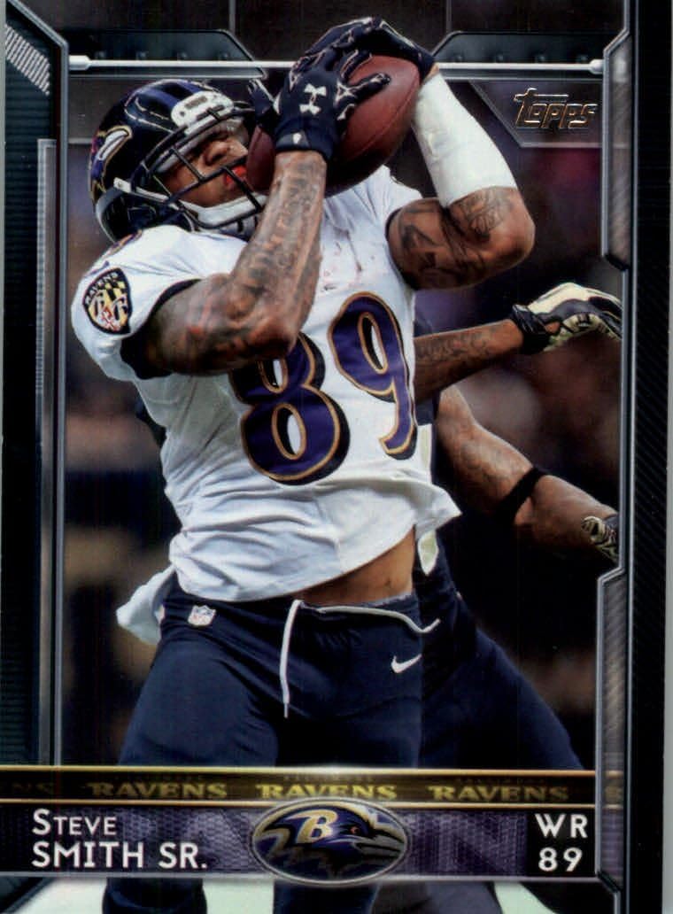 Amazon.com: 2015 Topps Football Card #67 Steve Smith: Collectibles ...