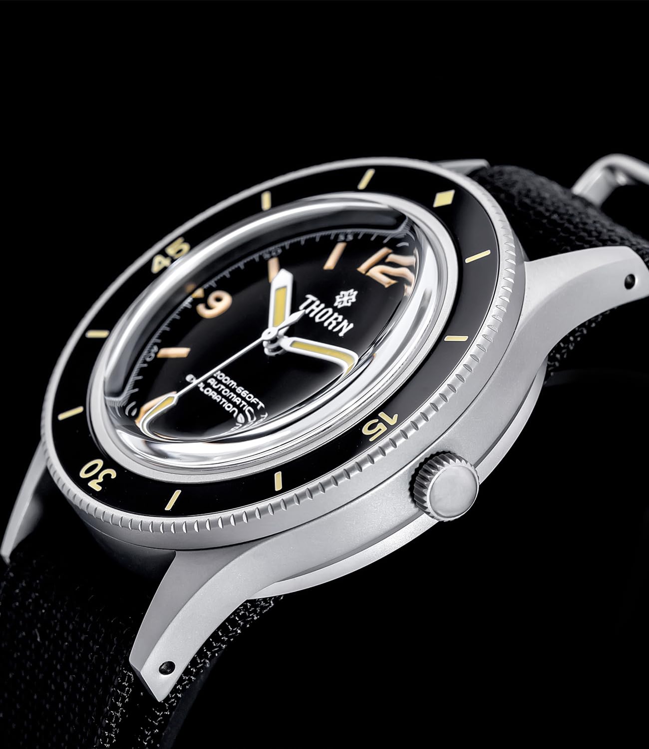 Mua TACTICAL FROG Thorn 50-Fathoms Automatic Dive Watch for Men, NH35 ...