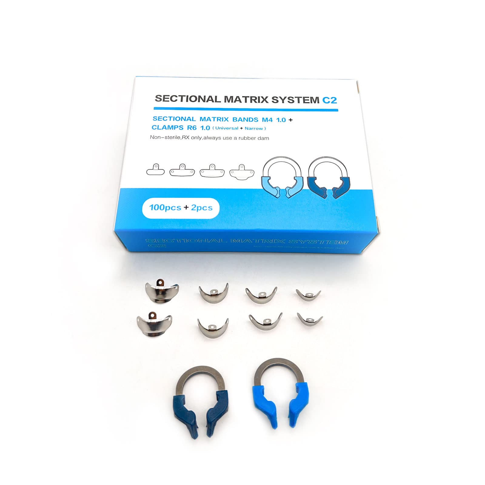 Mua Dental Sectional Matrix System, Autoclavable Sectional Contoured ...