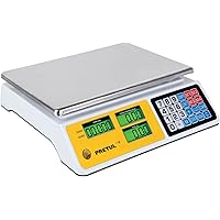 Truper BASE-40P, Báscula electrónica multifunciones, capacidad 40 kg : Amazon.com.mx: Industria ...