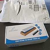 Sharp Pebble Premium Whetstone Knife Sharpening Stone 2 Side Grit 1000/ ...