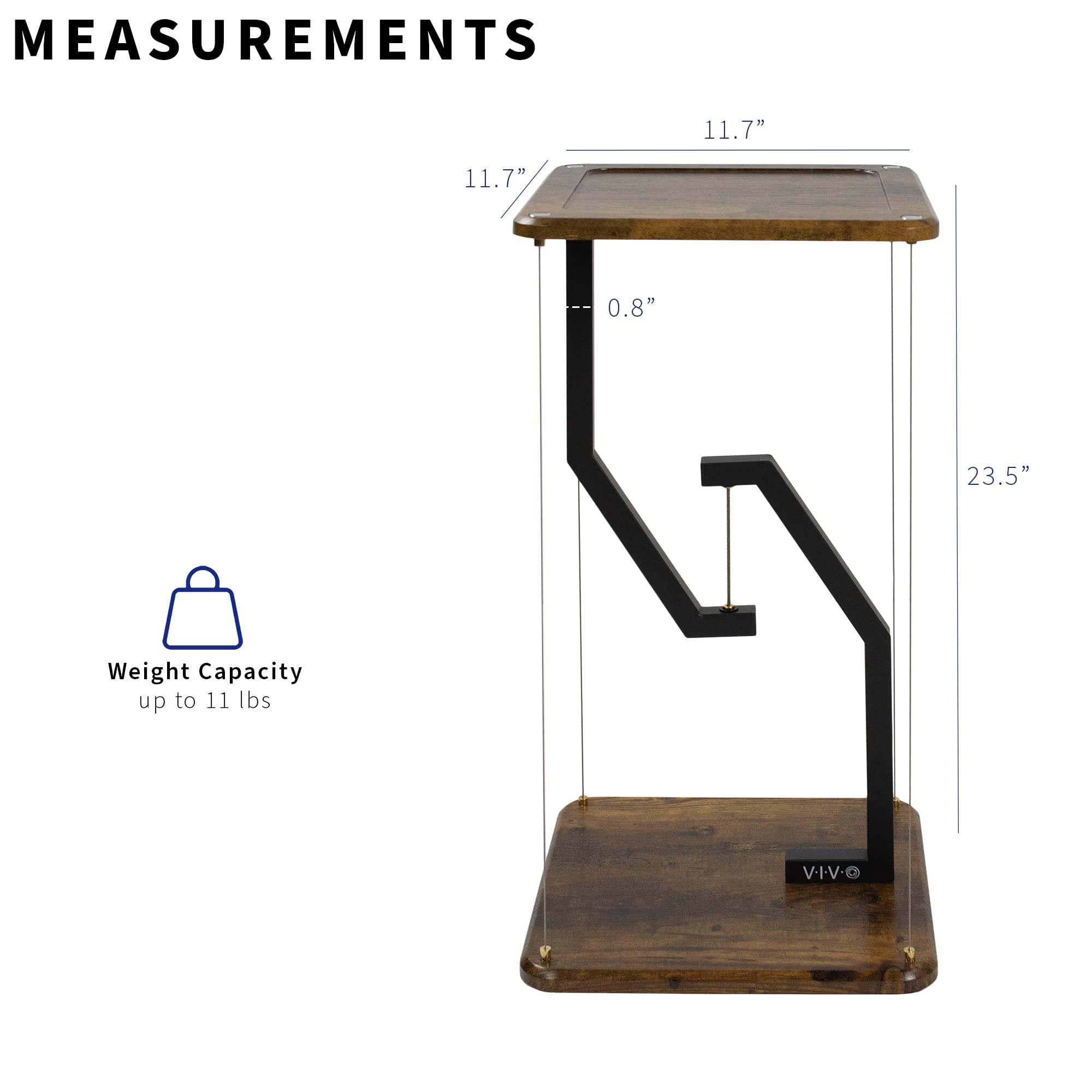 Mua VIVO Anti-Gravity 12 inch Speaker Floor Stand, Floating Modern ...