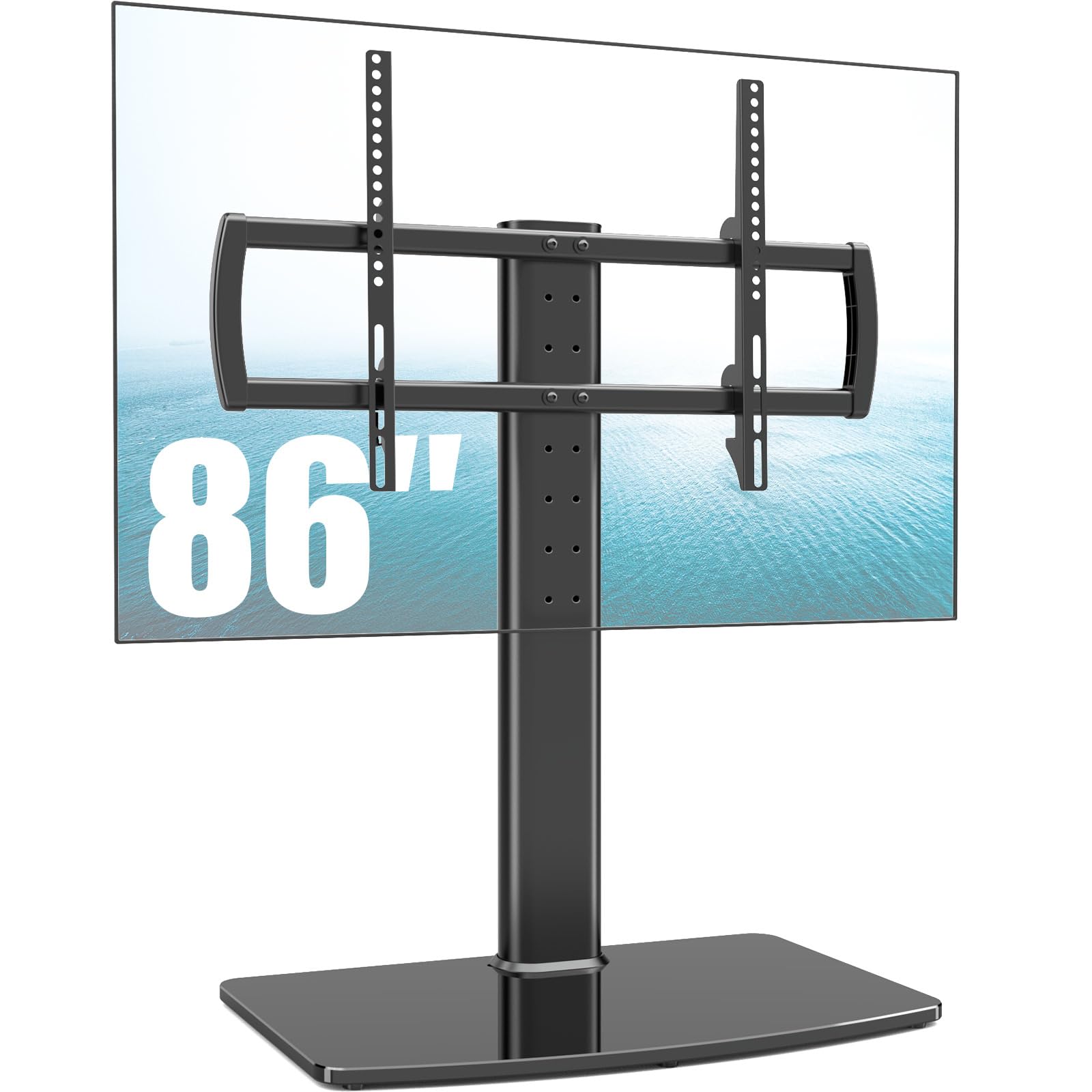 Universal TV Stand/Base Tabletop TV Stand with Wall Mount for 40 to 86 ...