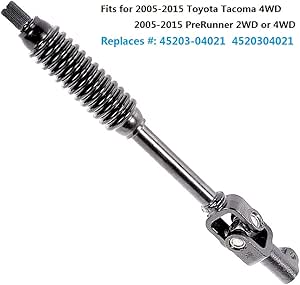 Amazon.com: MORMOR M3004 Lower Intermediate Steering Shaft Assembly ...