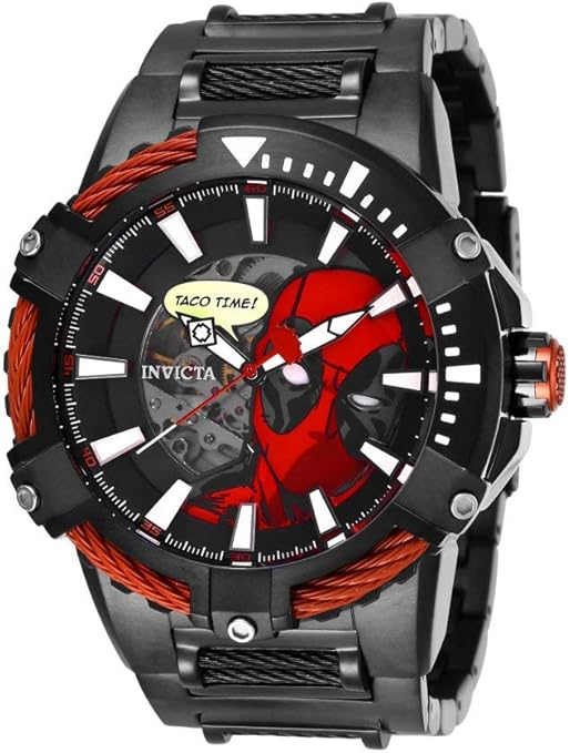 Invicta 27326 Marvel Deadpool Reloj para Hombre acero inoxidable ...