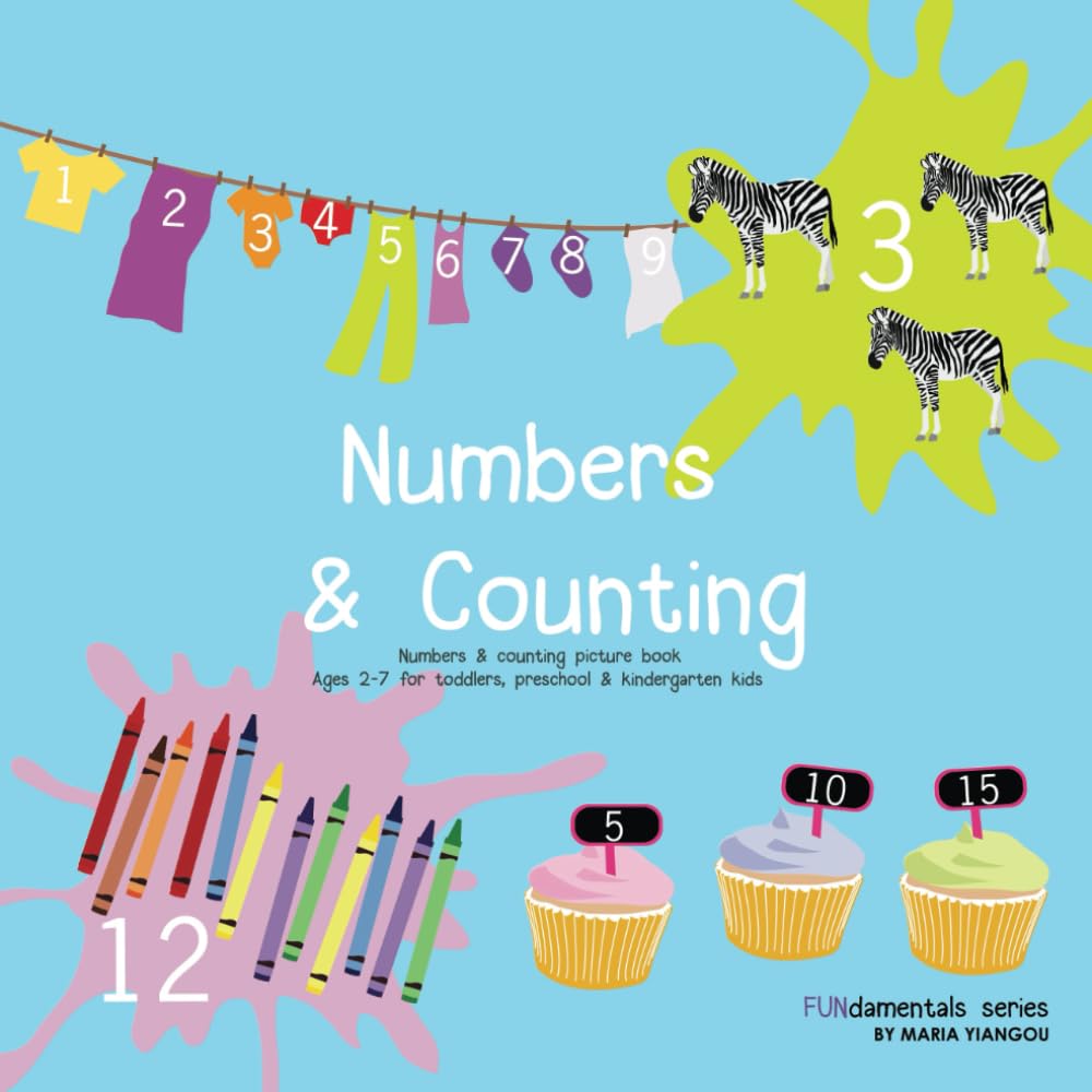 Mua Numbers & Counting: Numbers & counting picture book. Ages 2-7 for ...