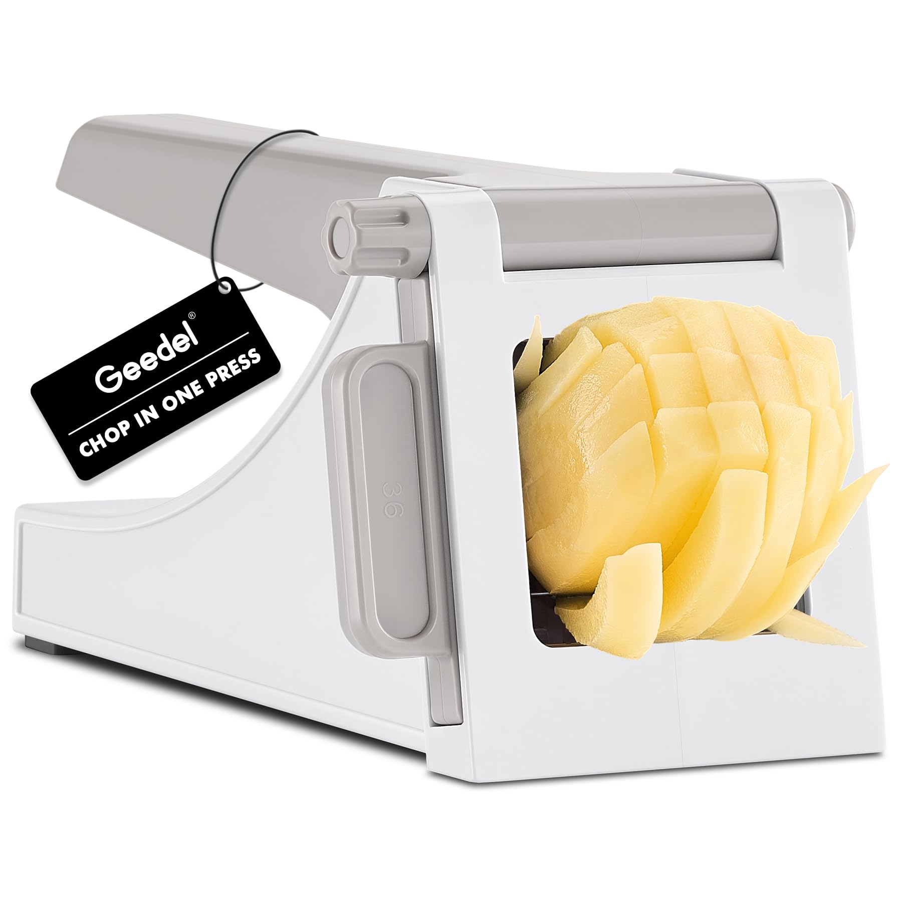 French Fry Cutter, Geedel Professional Potato Cutter for French Fries ...