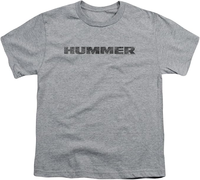 Amazon.com: Hummer Distressed Hummer Logo Unisex Youth T Shirt for Boys and Girls: Clothing