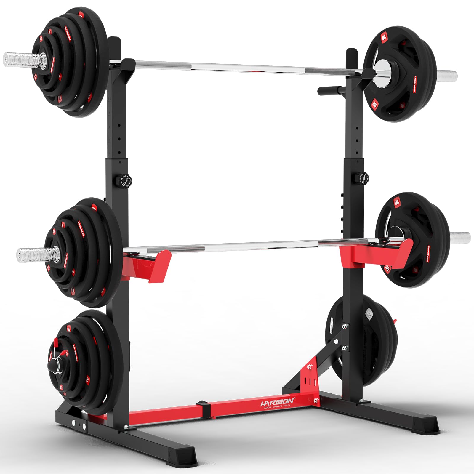 Mua HARISON Heavy Duty Barbell Rack, Adjutable Bench Press Rack, Squat ...