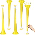 Amazon.com: GCQJOQ 4 Pcs Stadium Horn 21 Inch Vuvuzela Plastic ...