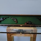 Amazon.com: CASTLECREEK Gun Display Case, Walnut: Kitchen & Dining