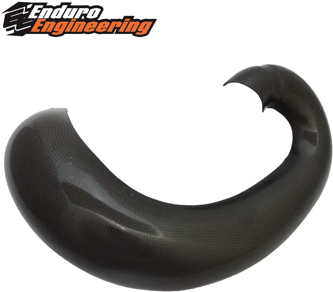 Amazon.com: Enduro Engineering Carbon Fiber Exhaust Guard - Compatible ...