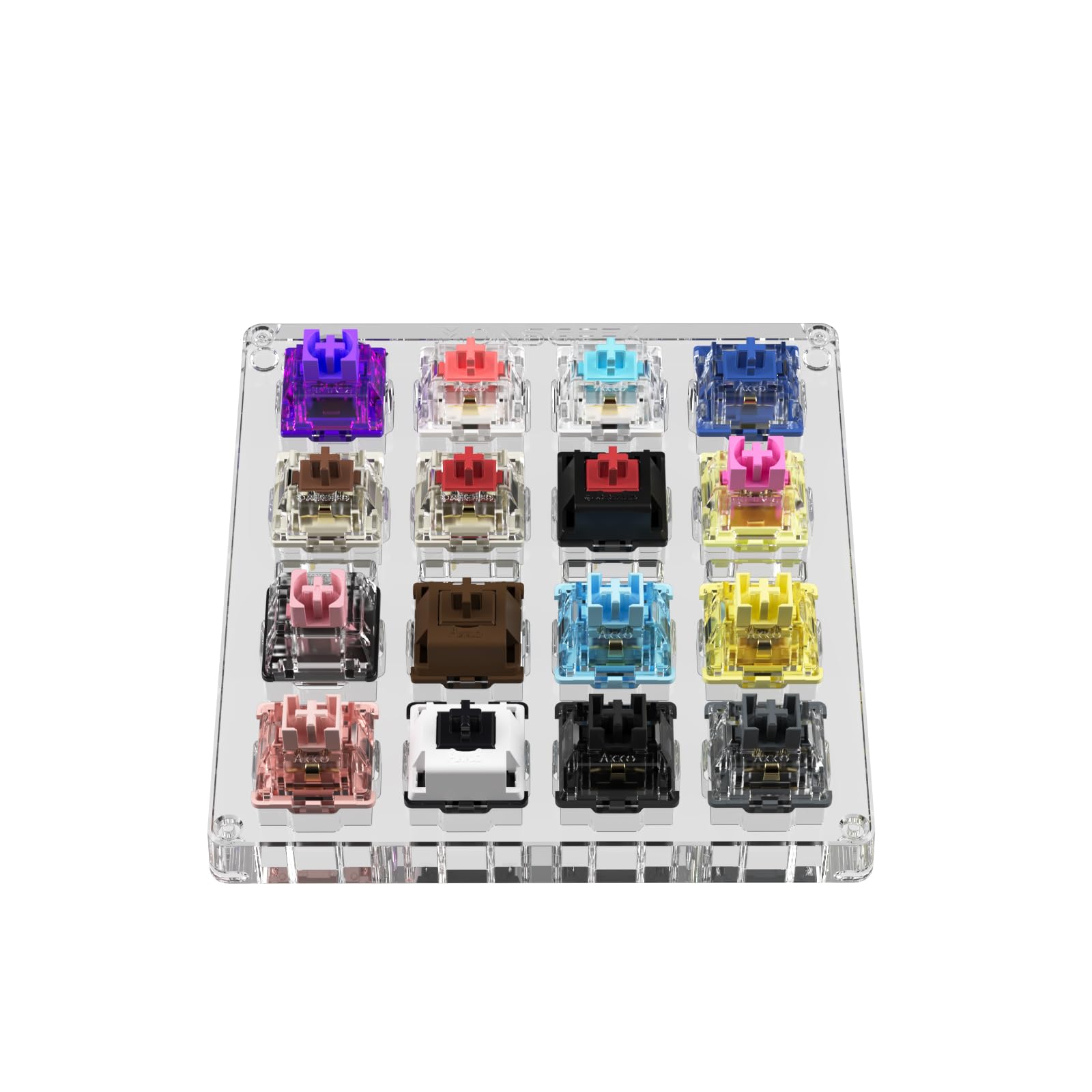 Mua Akko 16-Key Switch Tester Mechanical Keyboards Acrylic Testing Tool ...
